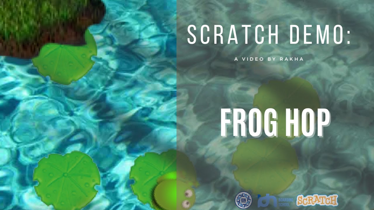 Frog Hop demo (scratch) - YouTube