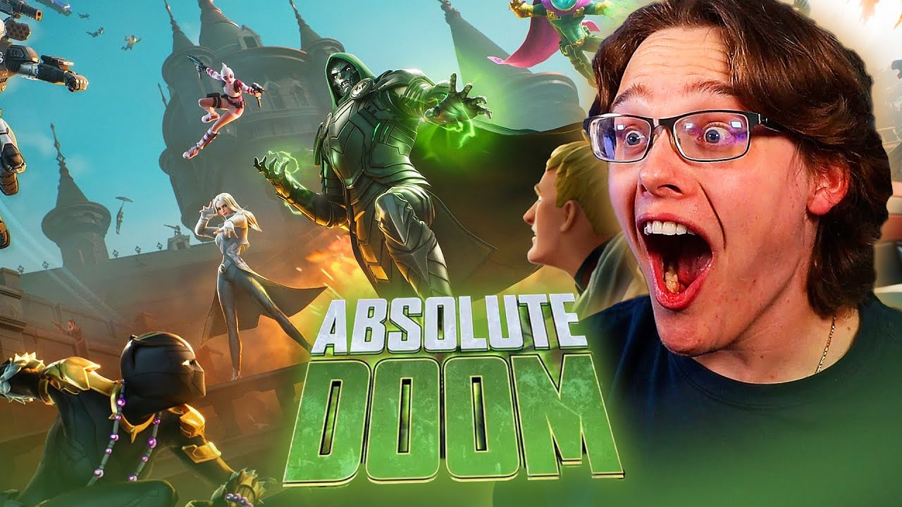 FORTNITE ABSOLUTE DOOM TRAILER REACTION! (AWESOME!) - YouTube