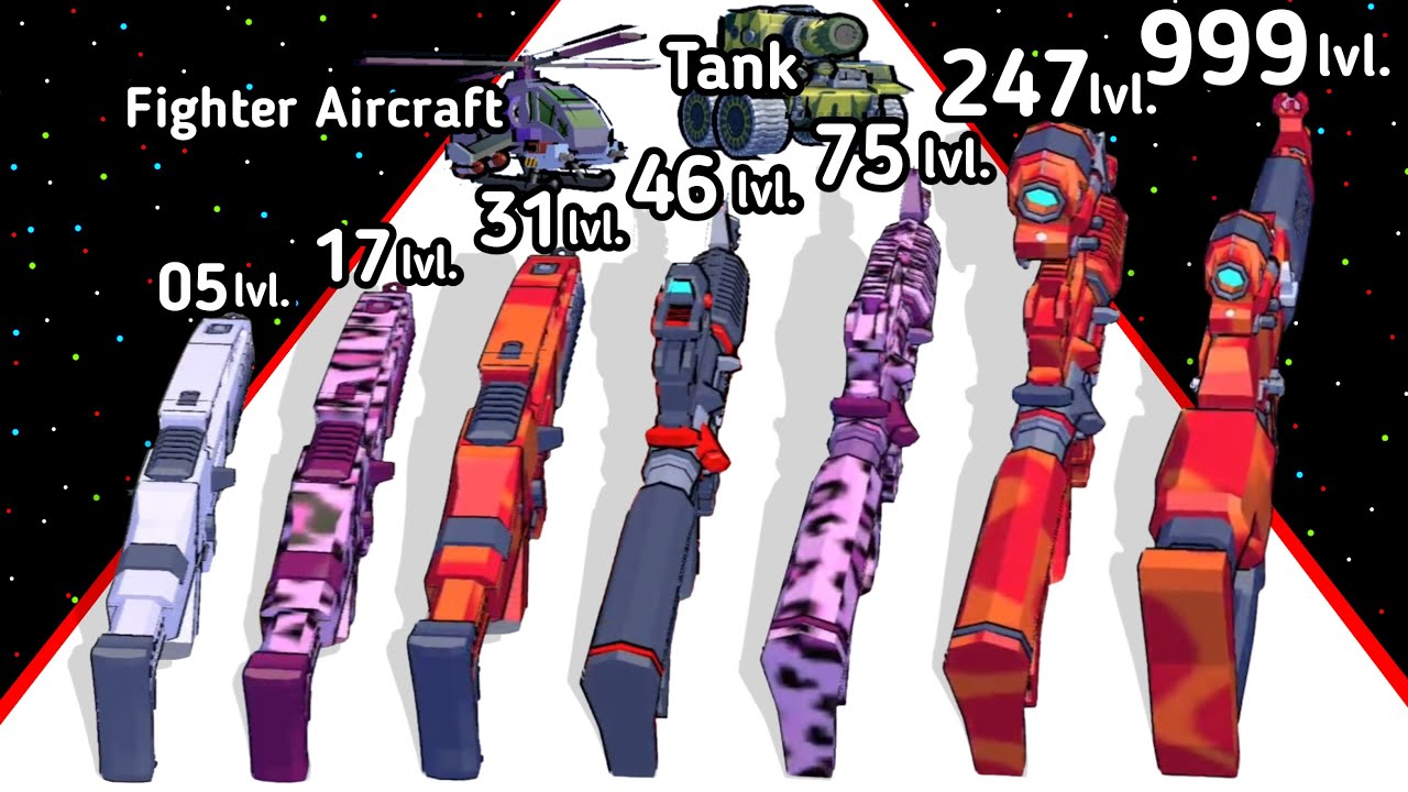 Weapon Case Rush Level Up Weapon Max Level 3D Part -3 Gameplay (New Update) 2025 - YouTube