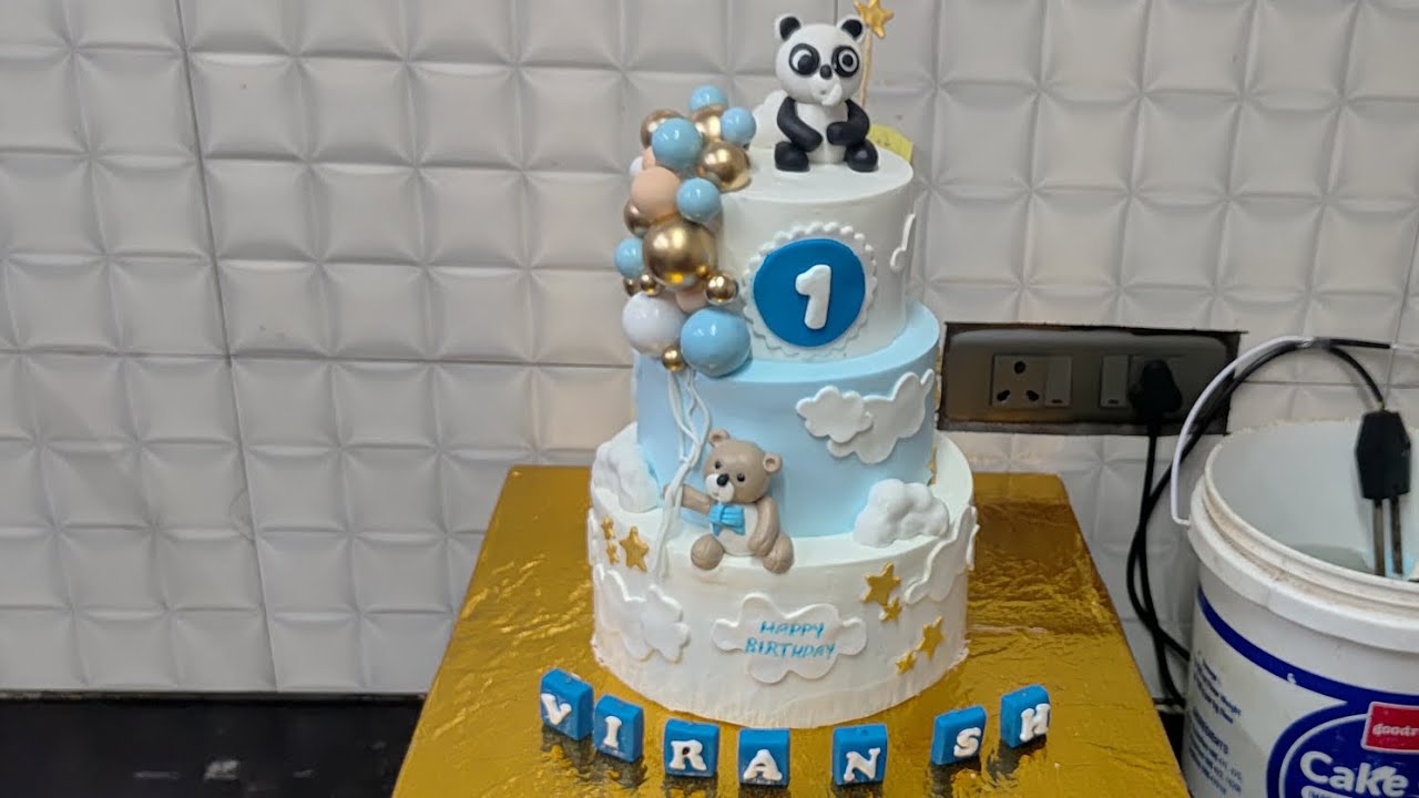 Cake//paineapplecake ##cake 3flor design ##fountain art ##birthday cake ...