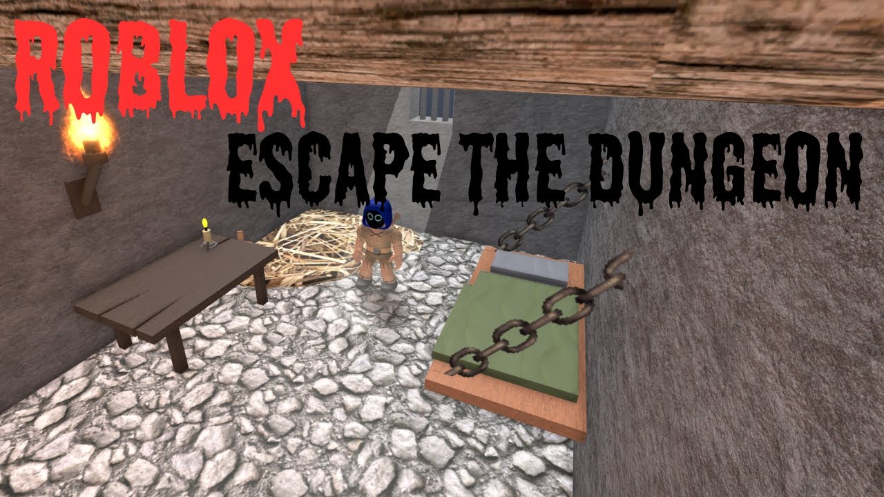Playing Escape The Dungeon - Roblox - YouTube