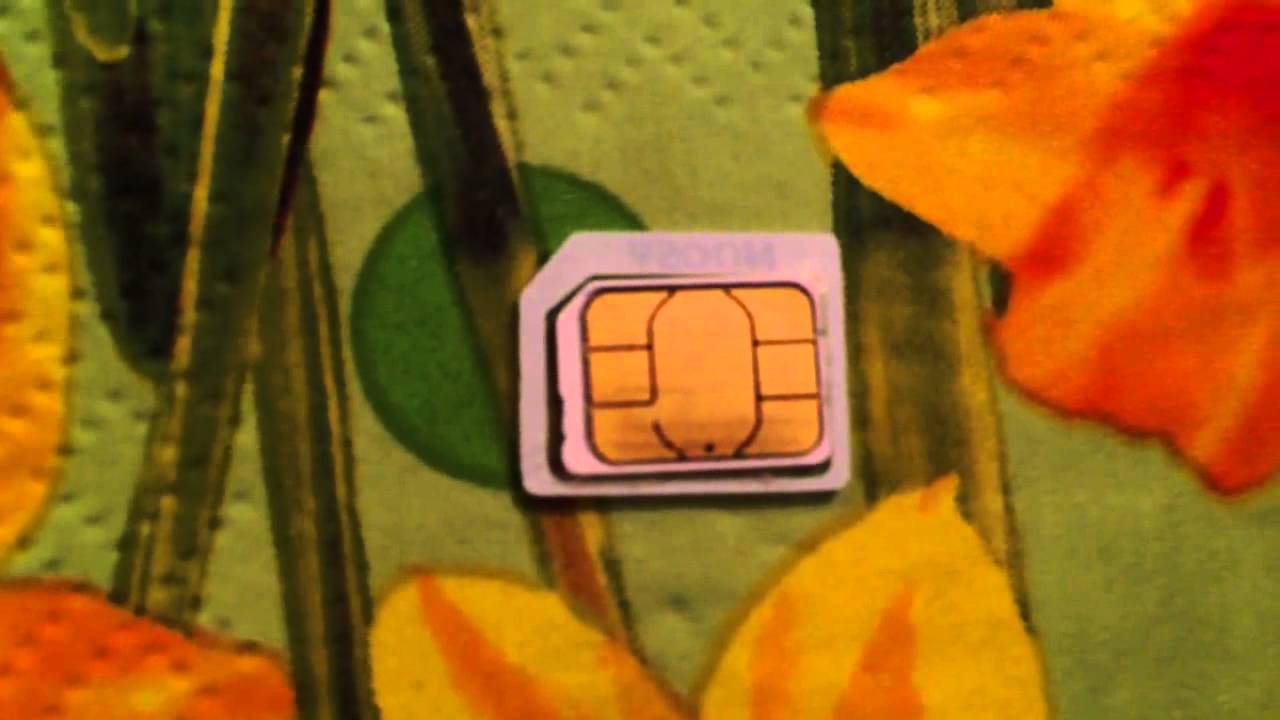Nano SIM card adapter - YouTube