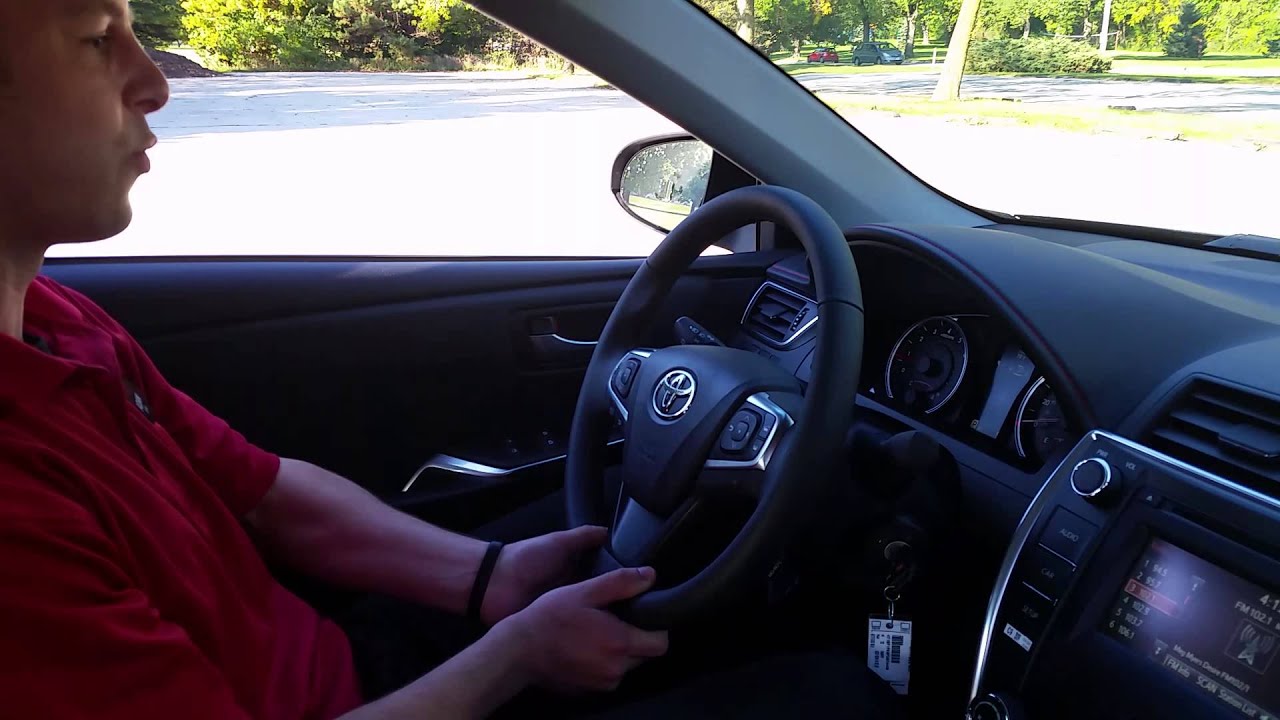 2015 Toyota Camry SE - Adam Herbst Andrew Toyota - YouTube