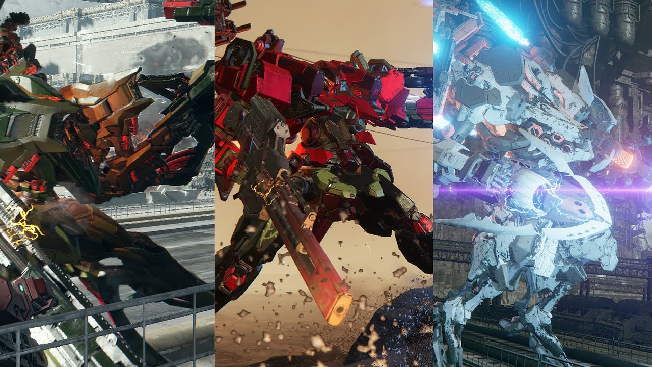 Melee Builds | Armored Core 6 Ranked PVP - YouTube
