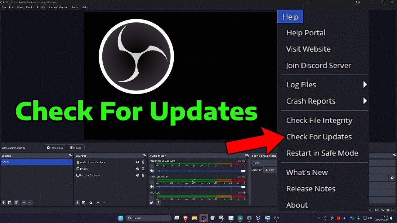 How To Update OBS Studio - YouTube