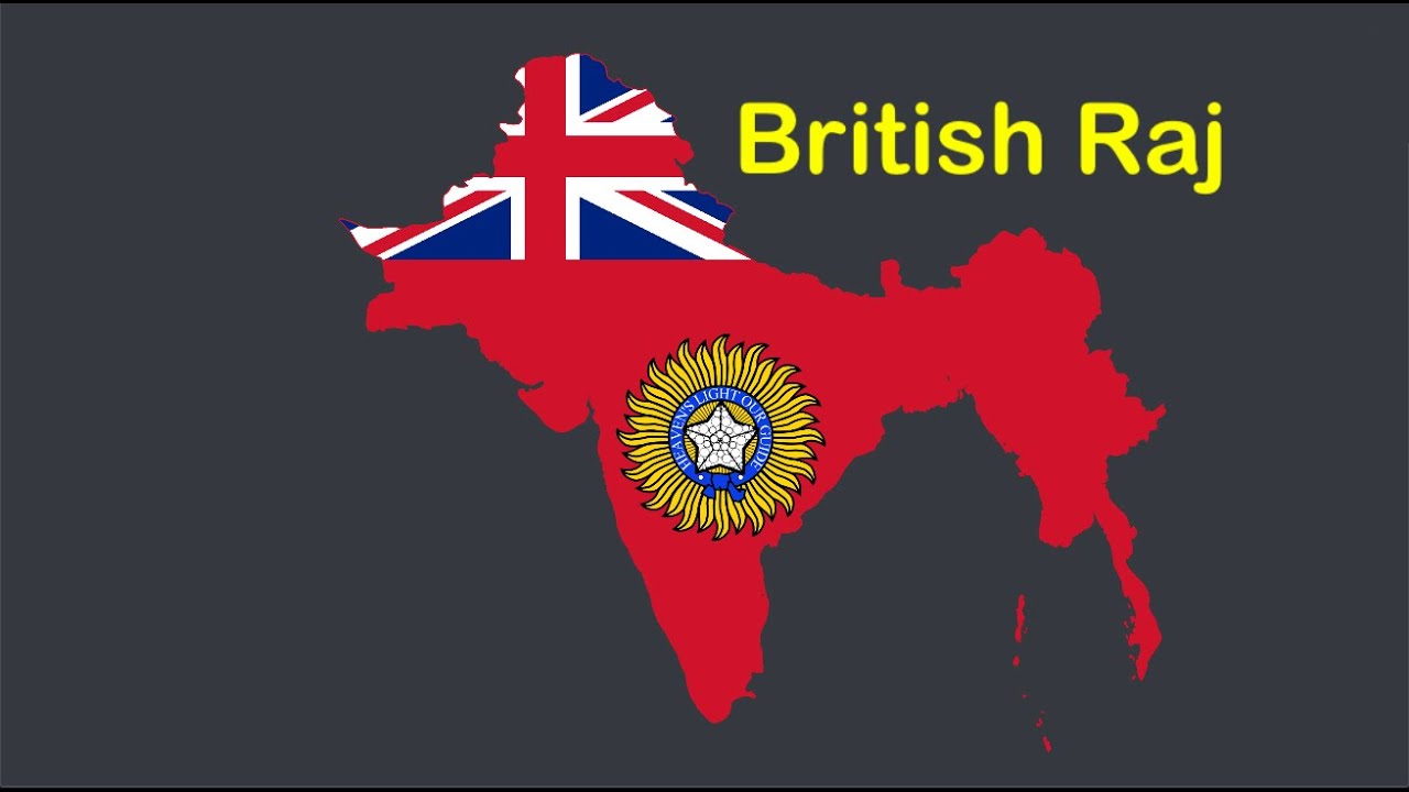 British raj Geography | 4 countries today | Great song by EUI20 - YouTube