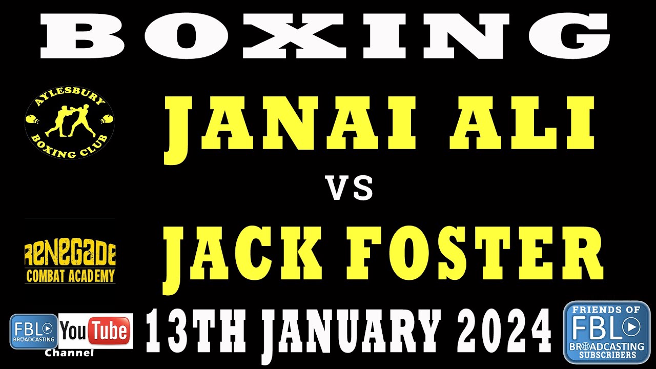 Boxing. Janai Ali vs Jack Foster. Amateur Boxing. #Boxing #boxingvideos ...