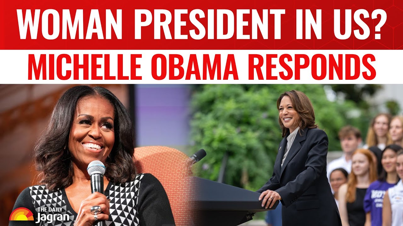 US News: US To Have A Woman President? Michelle Obama Responds! - YouTube