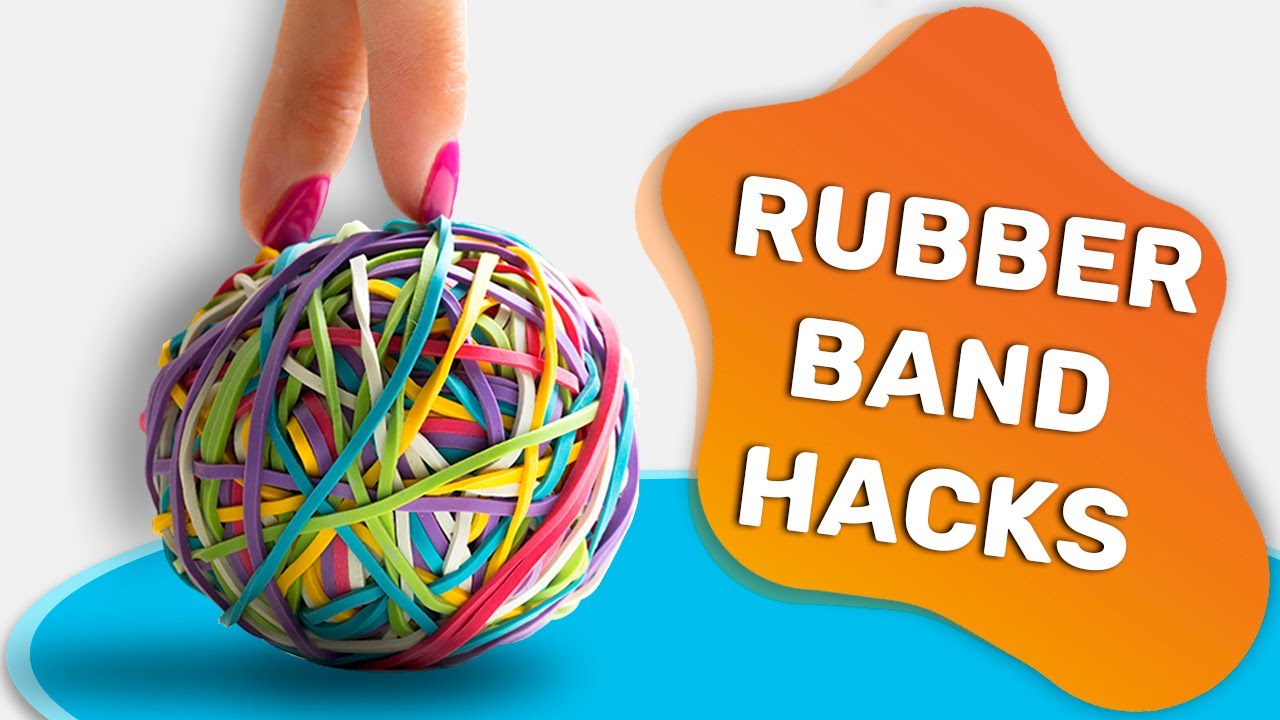 7 EASY HACKS WITH RUBBER BANDS YOU LL USE EVERY DAY YouTube 7-easy-hacks-with-rubber-bands-you-ll-use-every-day-youtube