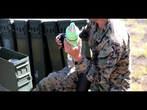 US Marines Experimental Flashbang Mortar