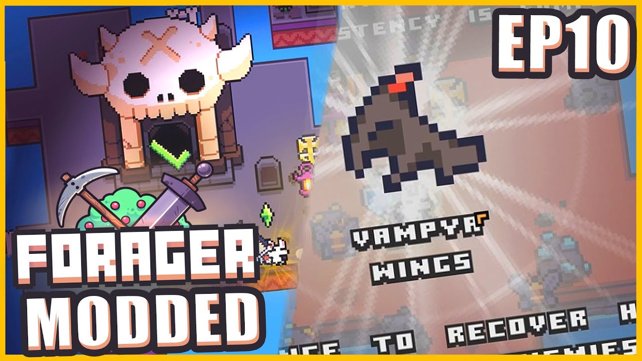 WHAT WE ALWAYS NEEDED | Forager Modded Gameplay S2 Ep10 - YouTube