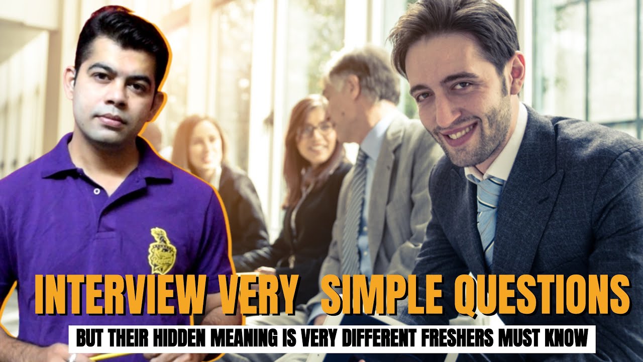 INTERVIEW VERY SIMPLE QUESTIONS BUT DIFFERENT MEANING - YouTube