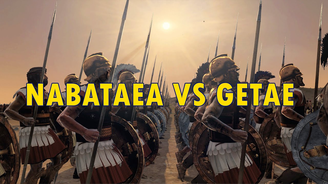 Nabataea vs Getae - Multiplayer Battle - Total War Rome 2 - YouTube