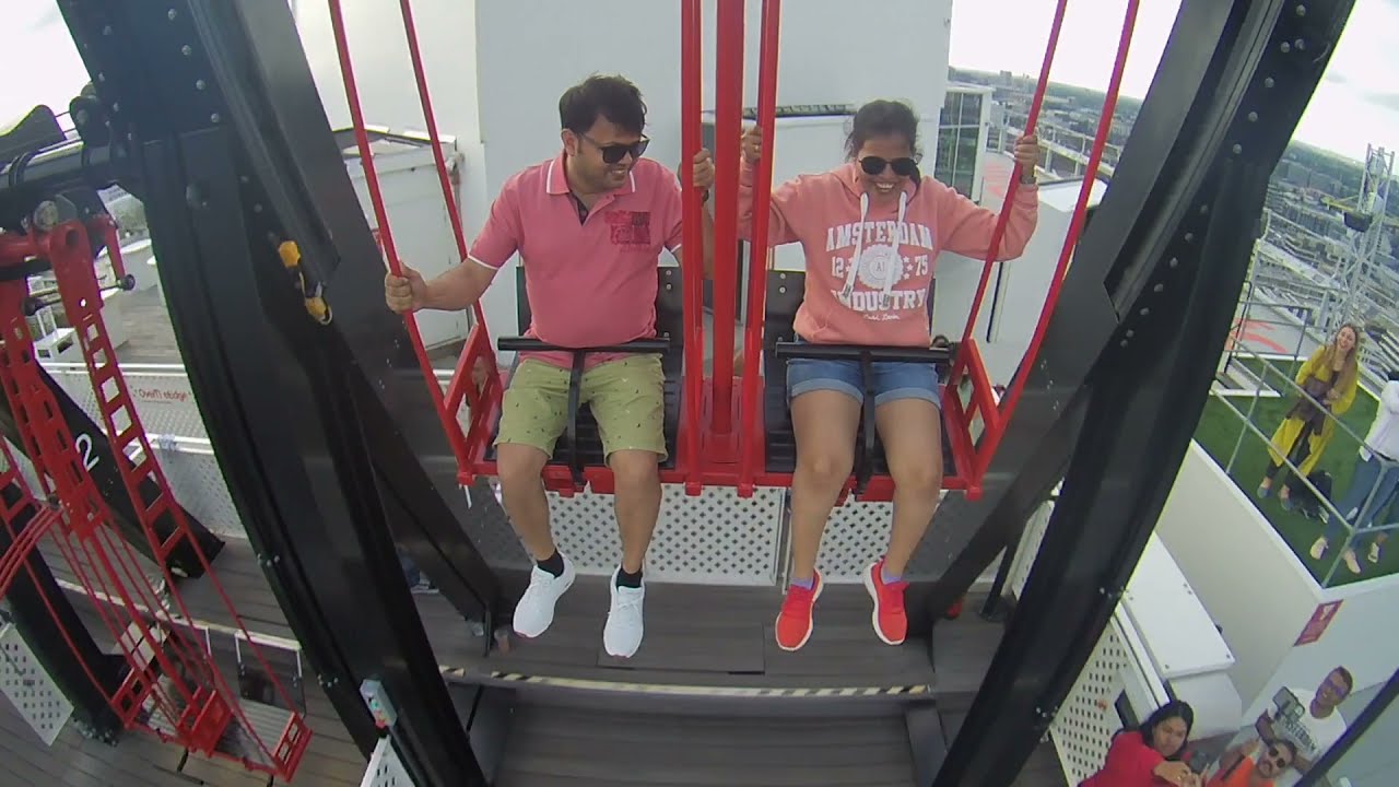 A'DAM LOOKOUT, Amsterdam | highest swing in Europe | The Netherlands🇳🇱 ...