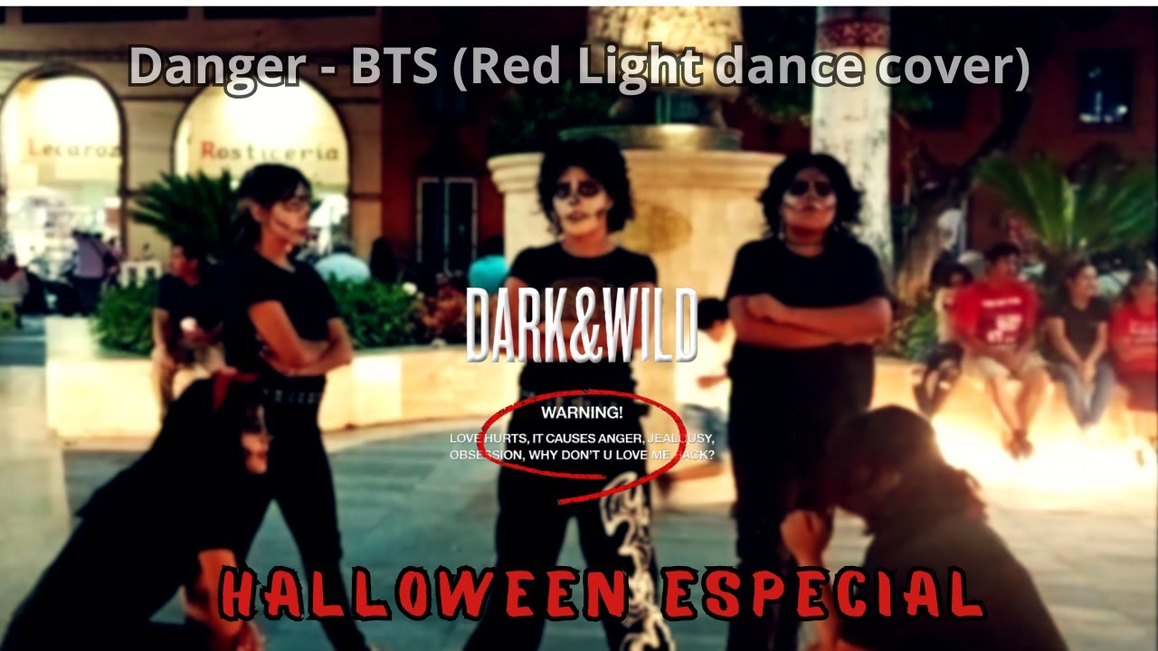BTS (방탄소년단) 'Danger' - RED LIGHT DANCE COVER (HALLOWEEN) - YouTube