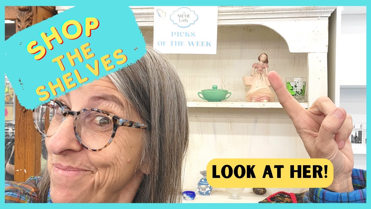 Look at Her! Shop the Shelves of the Good Stuff Thrift Store With Me ...