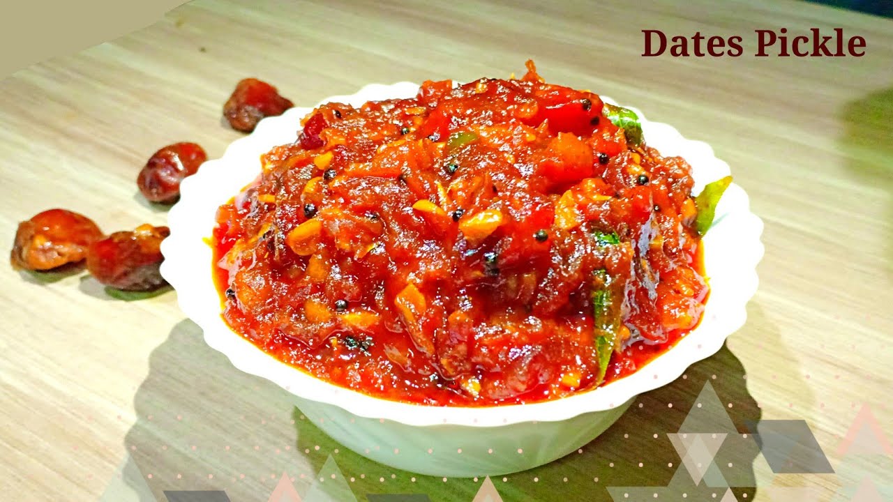Dates Pickle for Iron deficiency | For Thyroid | Sweet Dates Pickle ...