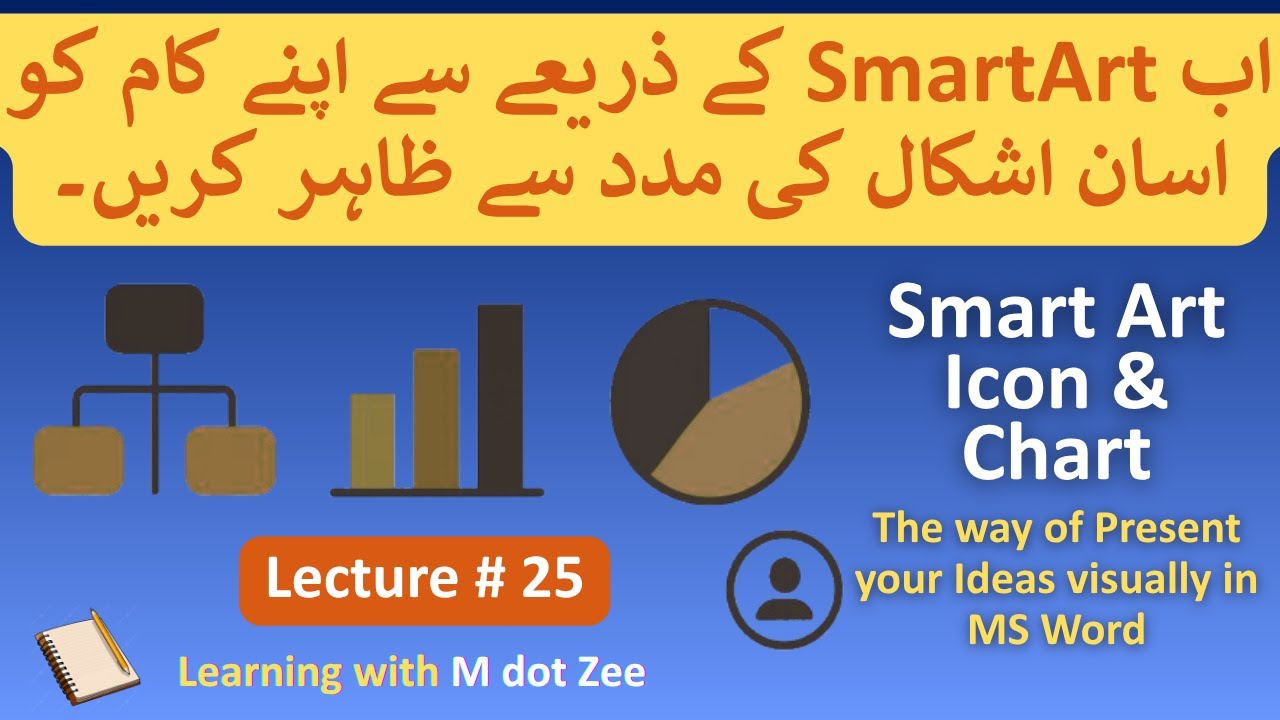 SmartArt, Icons & Charts in MS Word | Create Professional Visuals | MS ...