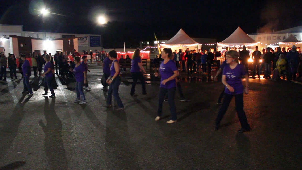 Firelight Festival - Swift Current Ladies Line Dance Club - YouTube