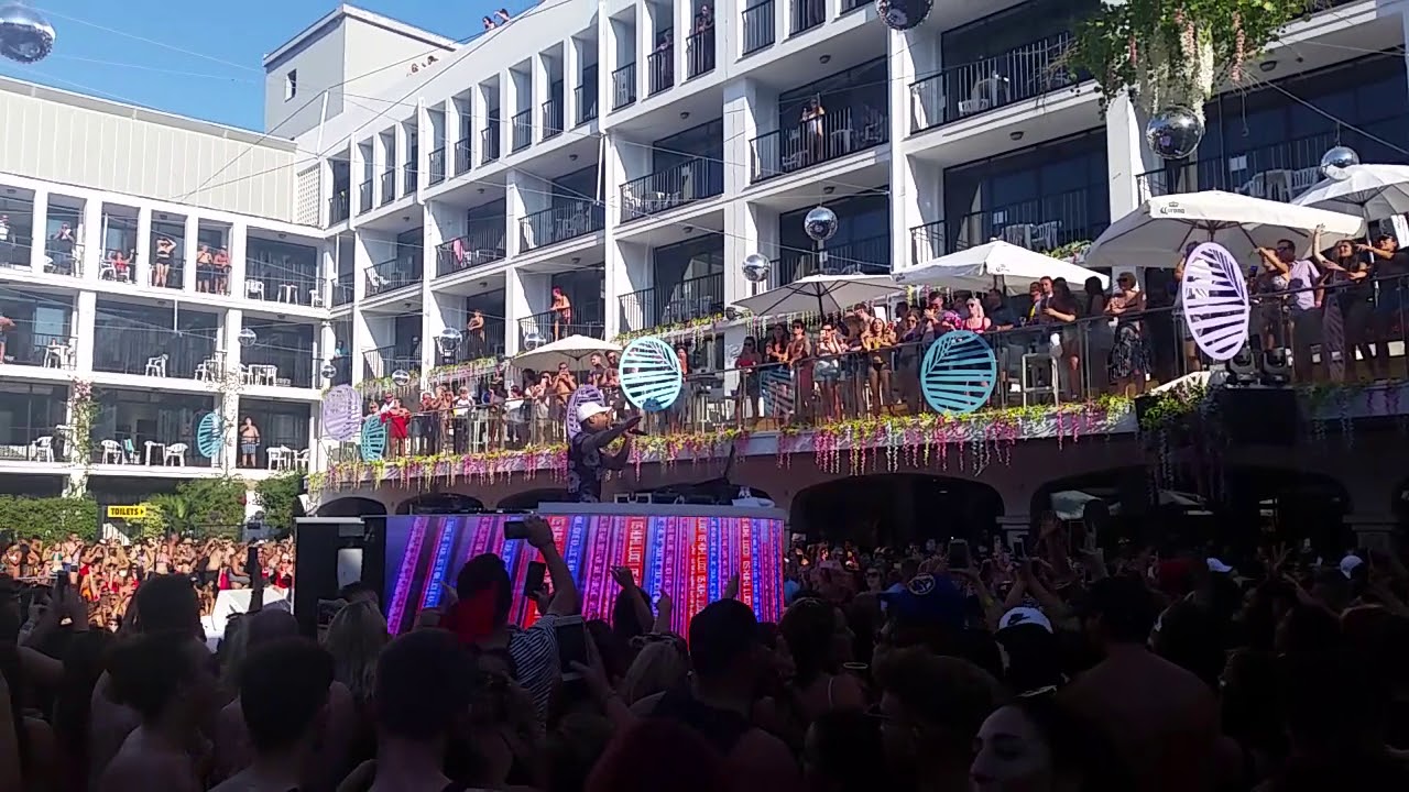 Craig David Seven Days Ibiza Rocks Hotel 10.07.2018 - YouTube