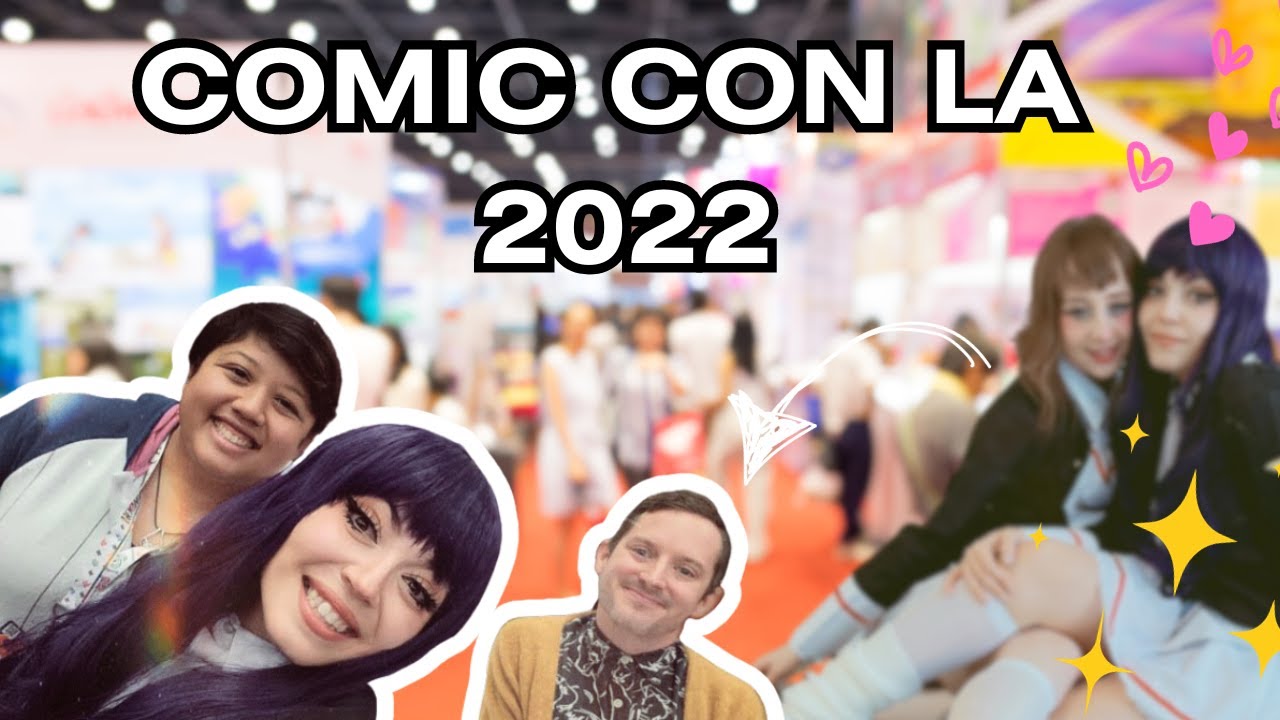 COMIC CON LA 2022 | cosplay, vendors, anime girls & meeting Elijah Wood ...