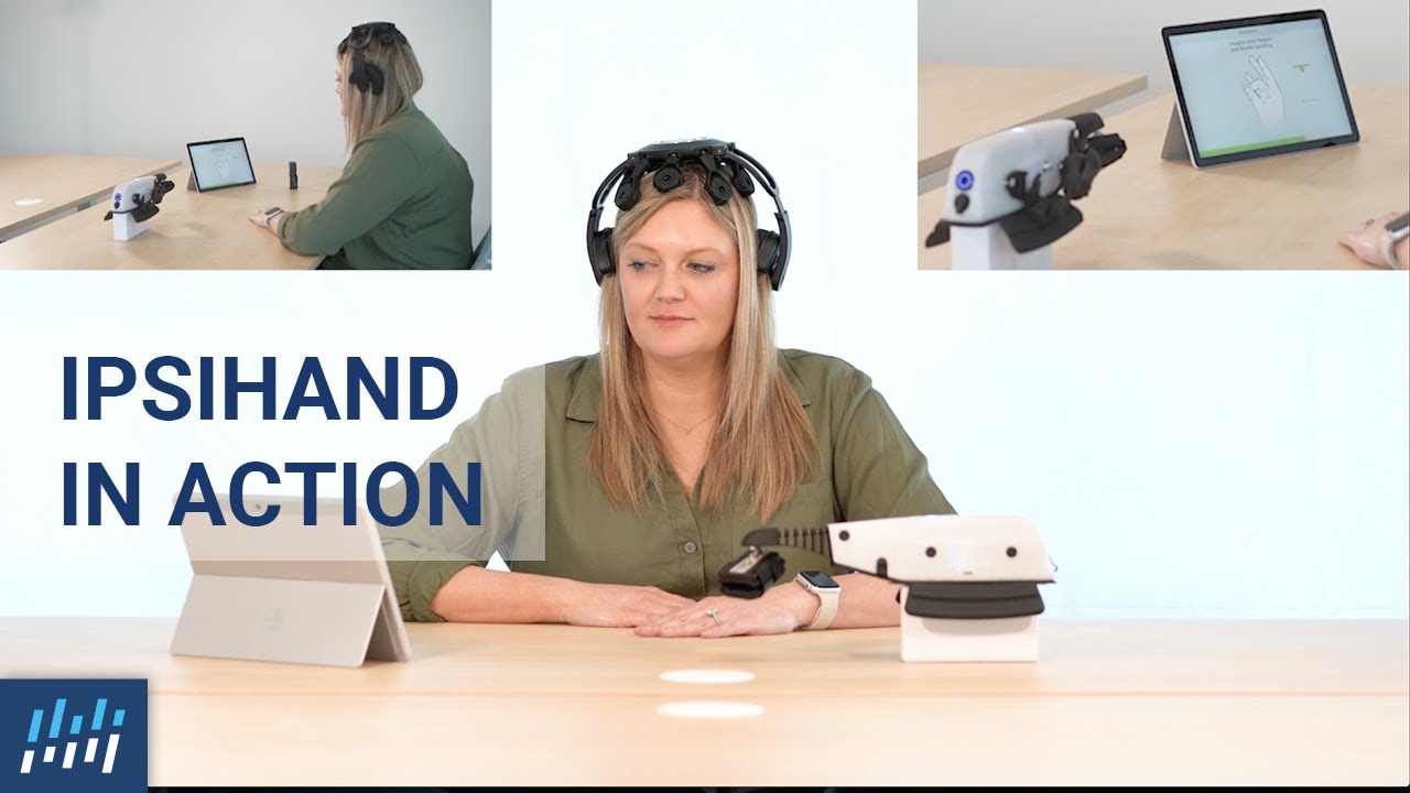 Controlling the Neurolutions IpsiHand - YouTube