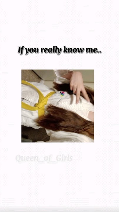 if you really know me.. - YouTube