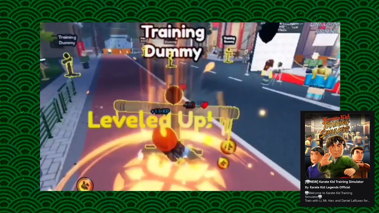 [Roblox] "Karate Kid Training Simulator" 2025 part 1 - YouTube
