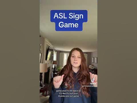 Learn How To Sign "Game" in ASL for Beginners | American Sign Language ...