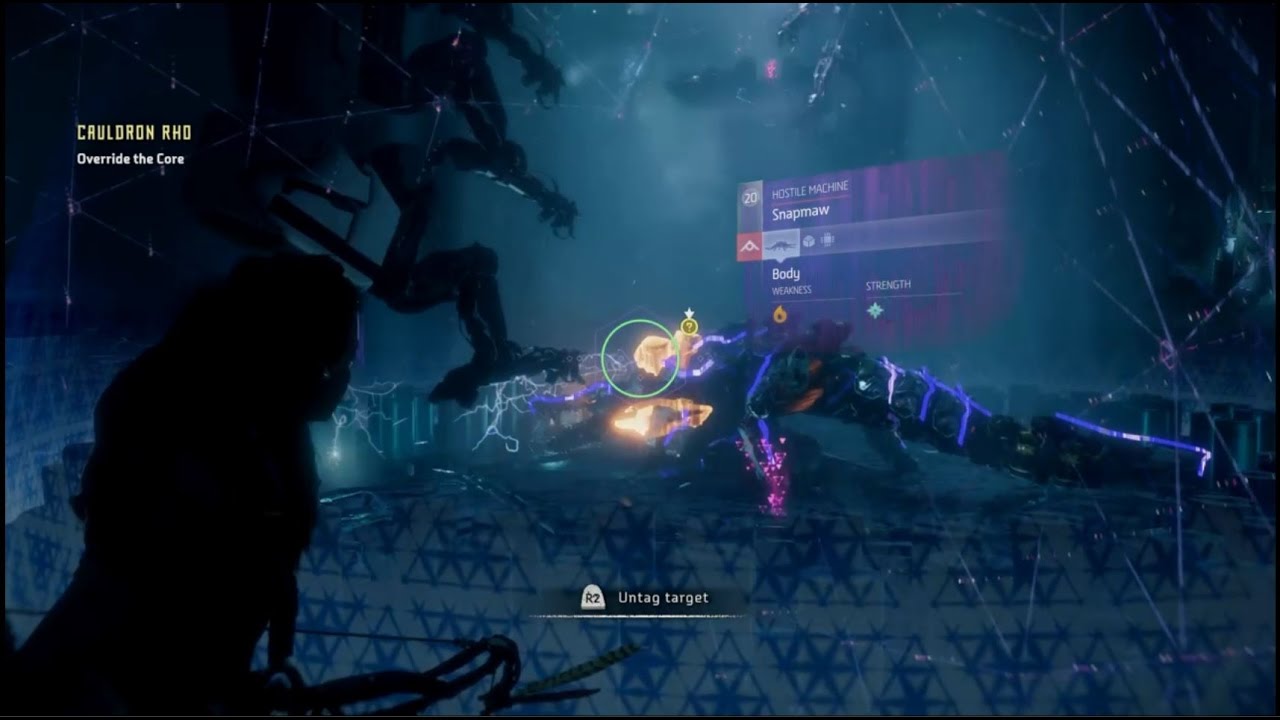 Horizon Zero Dawn Mission Cauldron Rho [Upgrade Override 2] - YouTube
