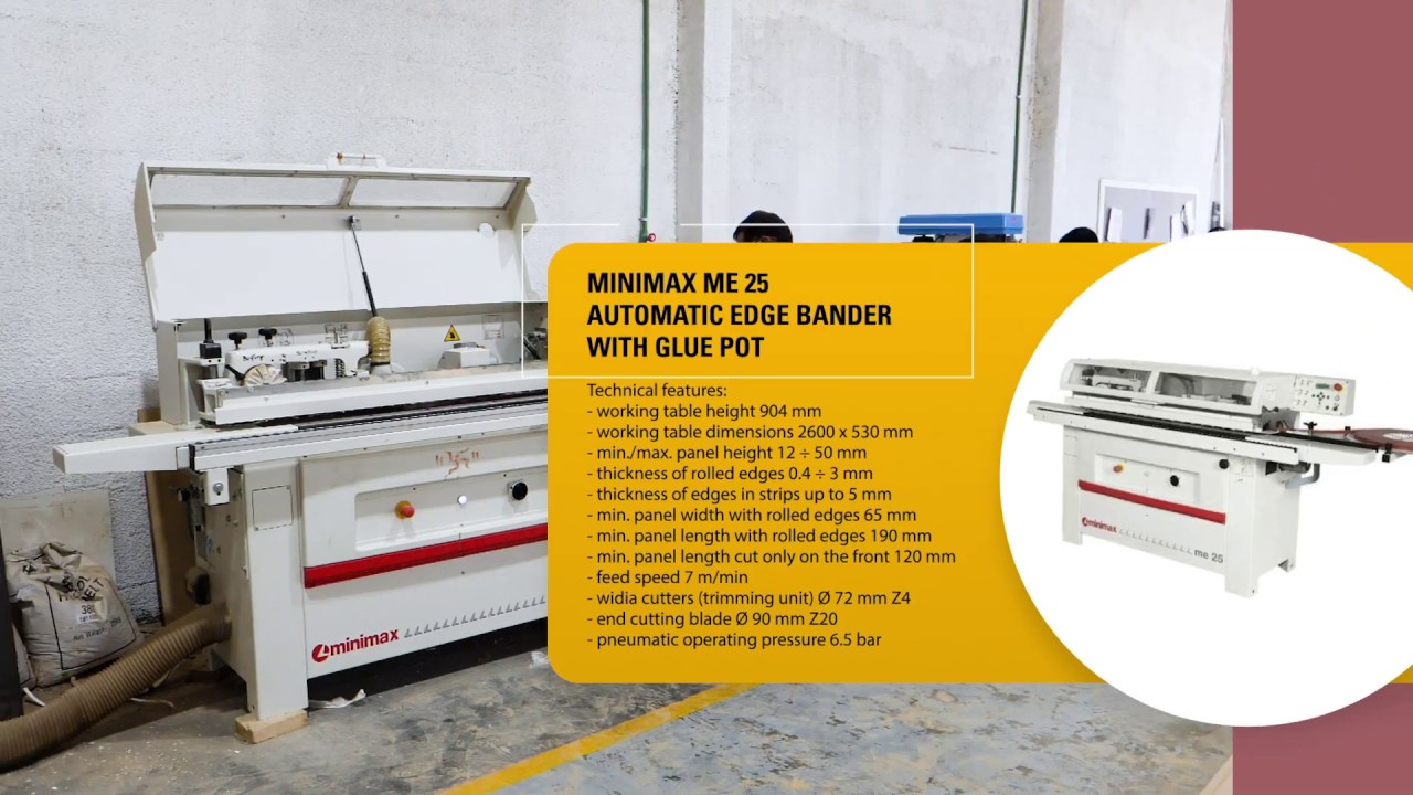 EDGE BENDER MACHINE - YouTube