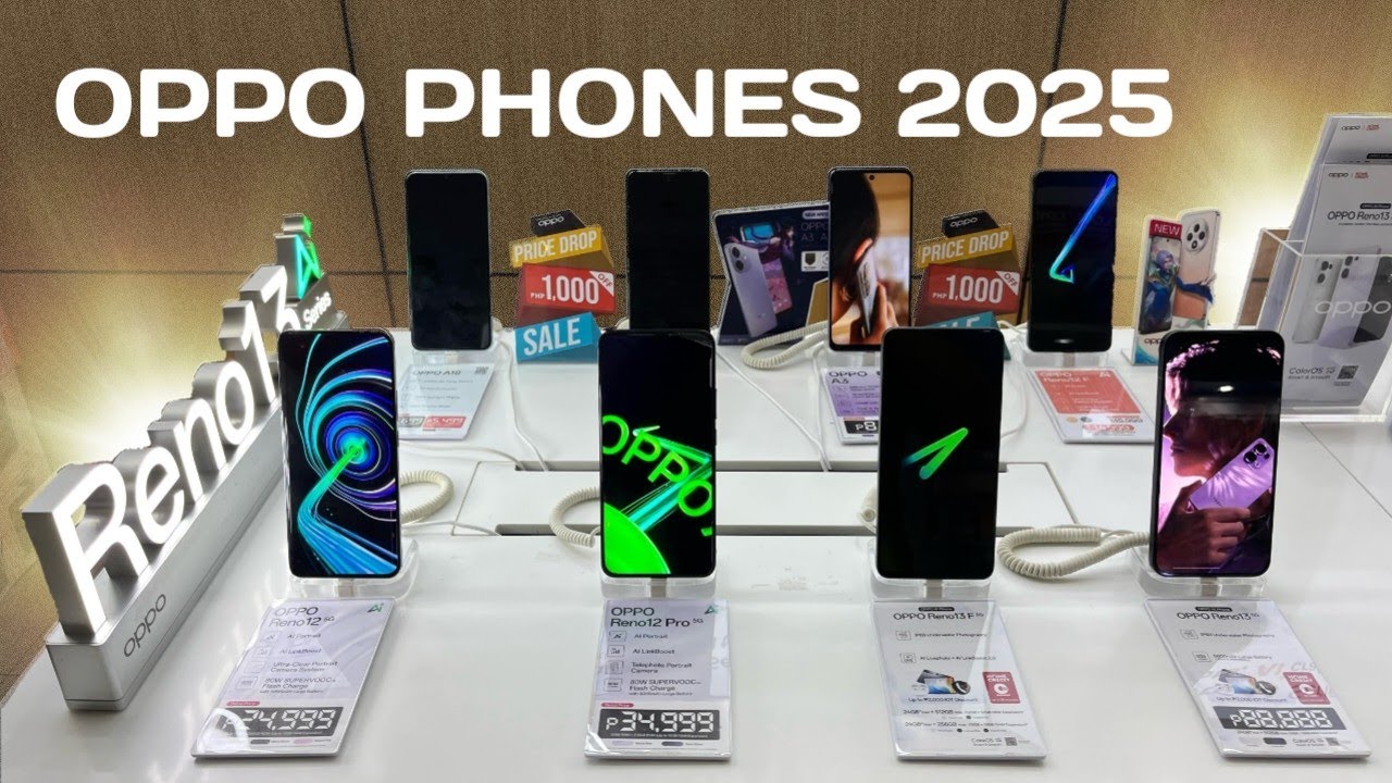 Latest Oppo Phones 2025 - YouTube