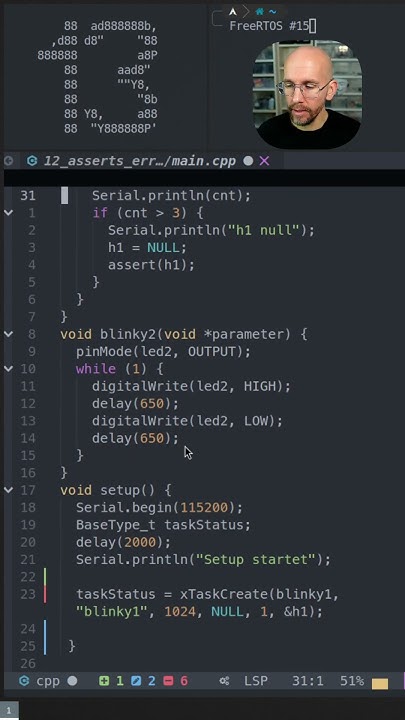 Task-Handle Globale Steuerung in FreeRTOS - YouTube