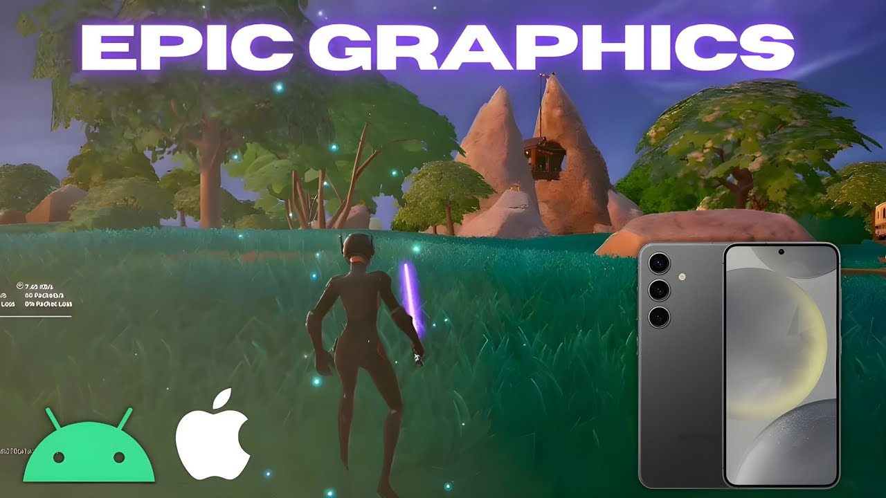 Epic Graphics In Fortnite On a PHONE....(2025) - YouTube