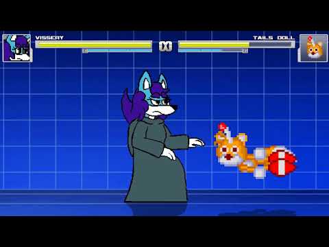 Mugen Vore: Vissery vs Tails Doll