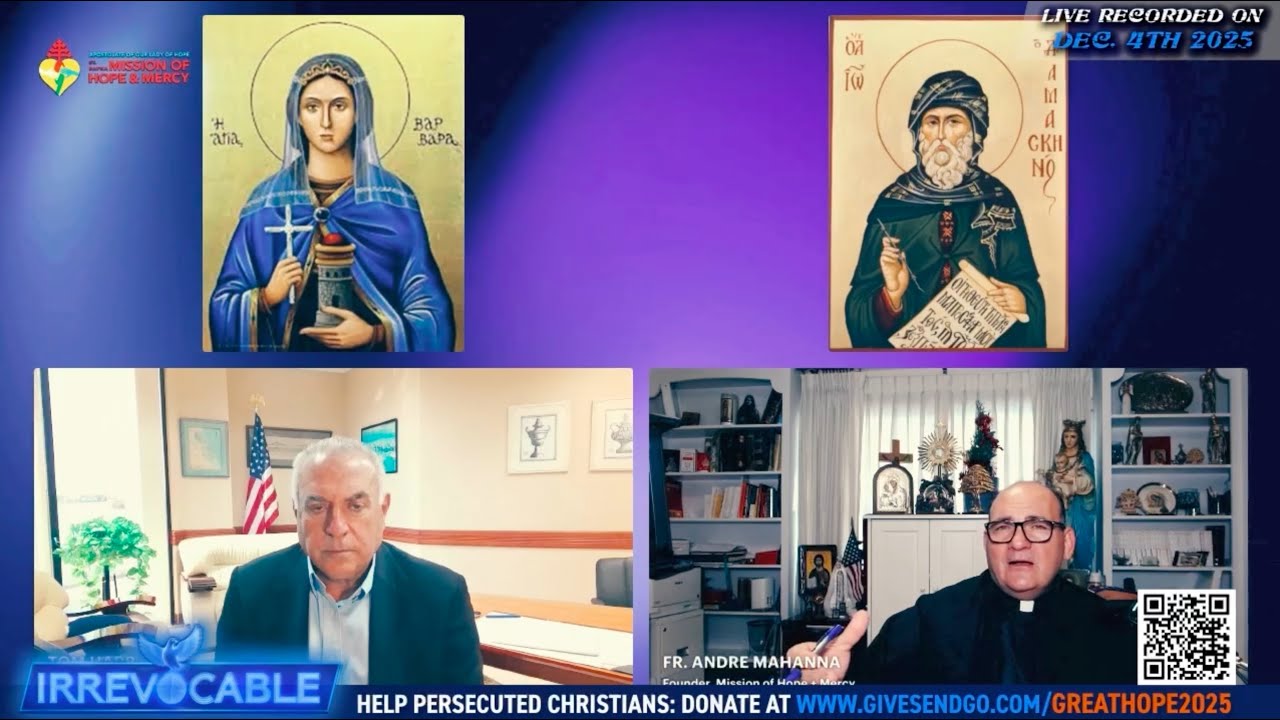 Lebanon's Heritage, Crises, and Path to Peace: Fr. Andre Mahanna & Tom ...