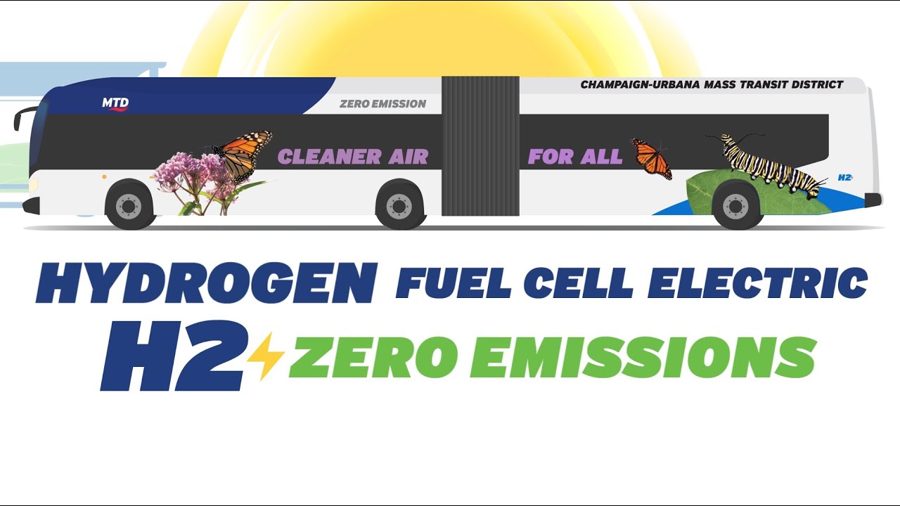 MTD's H2 Buses: Truly Zero Emissions - YouTube