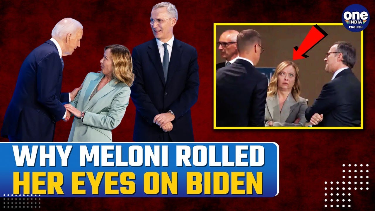 Meloni's Eye-Roll to Biden's Gaffes: NATO Summit Highlights US ...