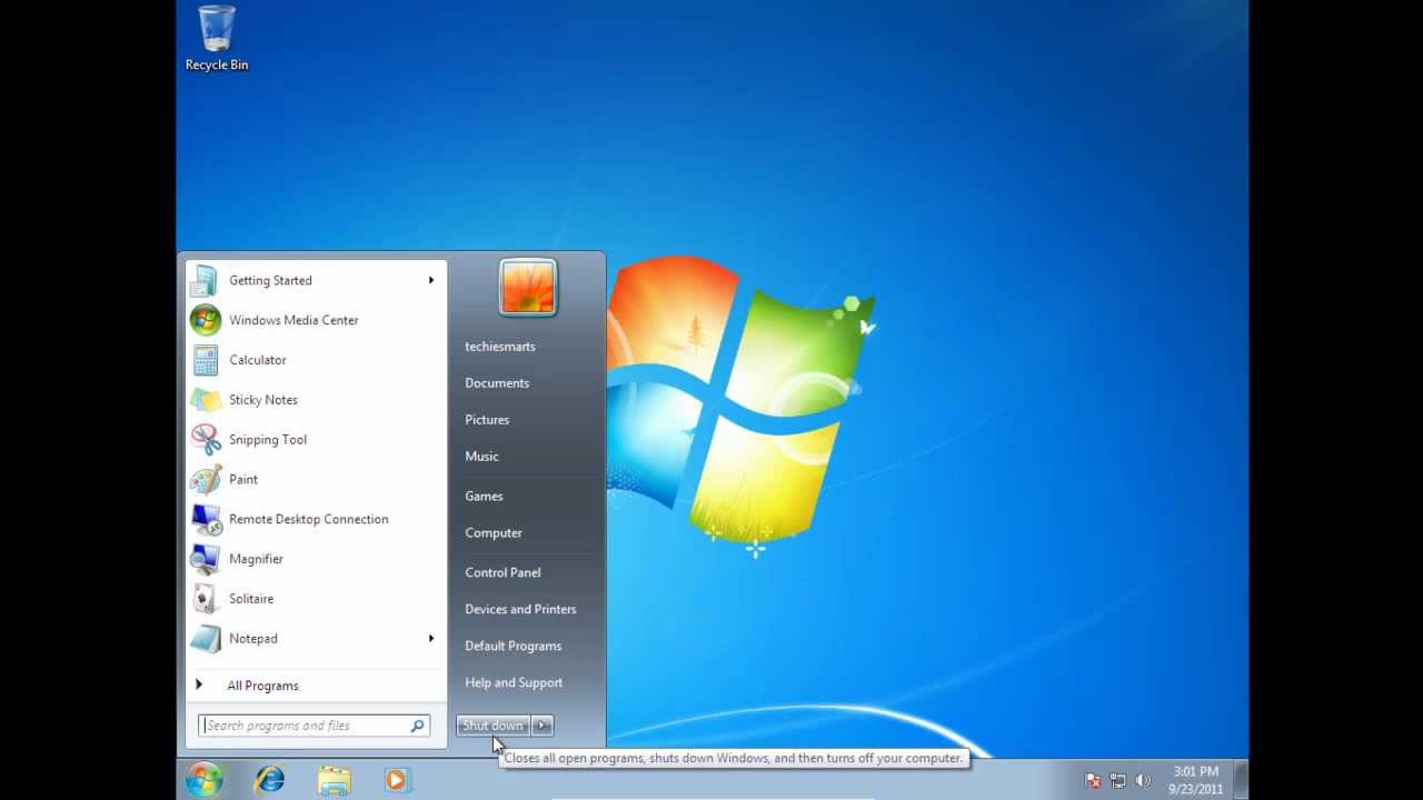 Windows 7 for Starters: Basics of Getting Around in Windows 7 - YouTube