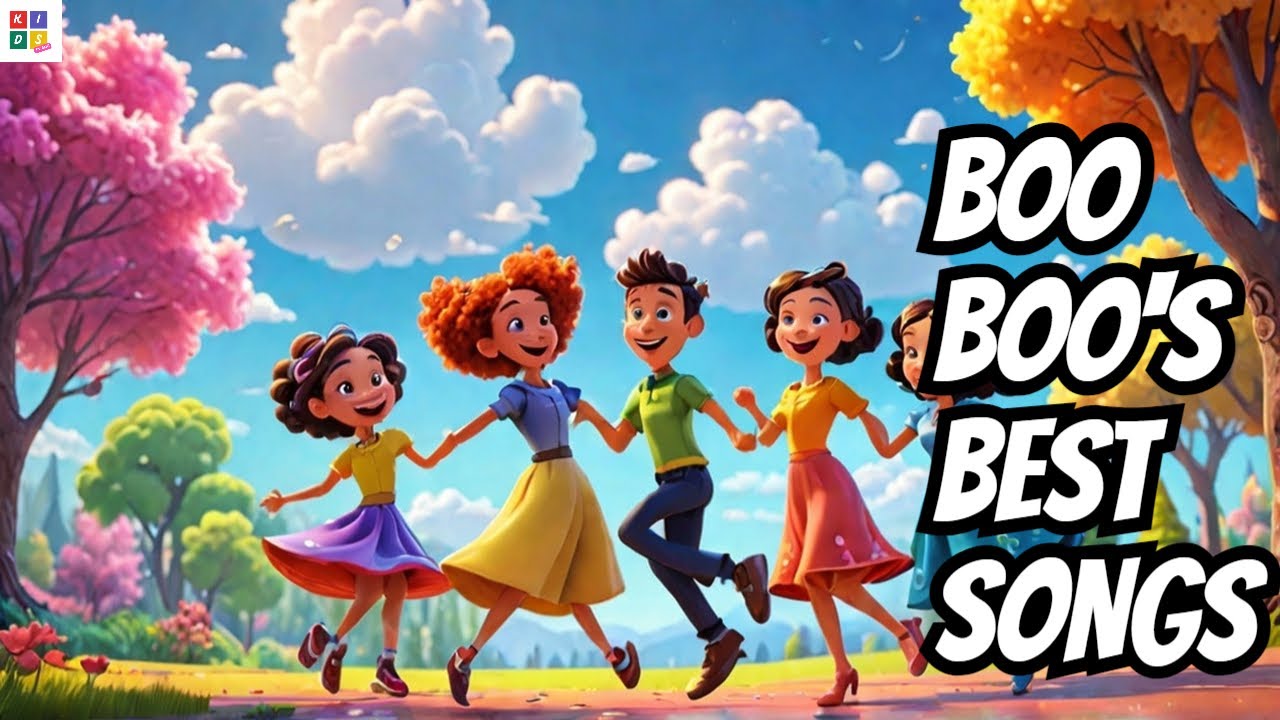 boo boo song more nursery rhymes@KIDS TV ENG|Cartoon #nurseryrhymes # ...