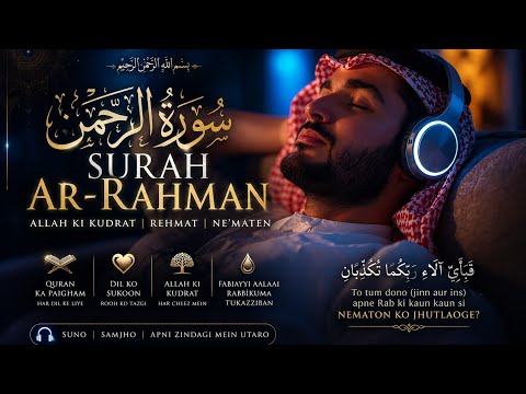 Surah Ar-Rahman ❤️ | Allah Ki Rehmat Aur Be-Shumaar Ne'matein | سورة الرحمن