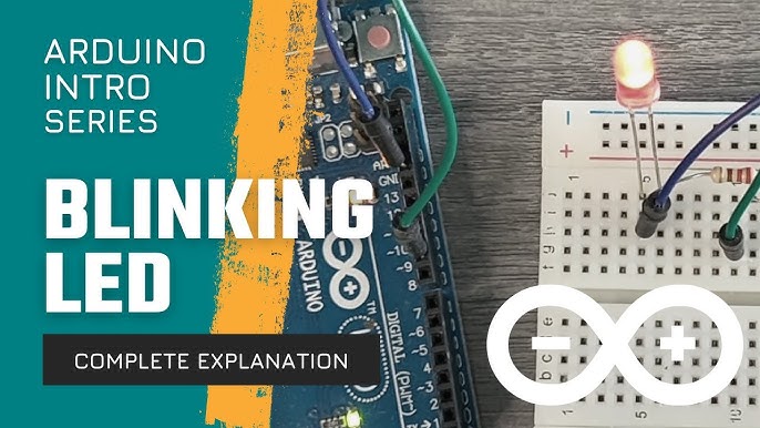 Arduino Tutorial Blinking Led Miniarduino