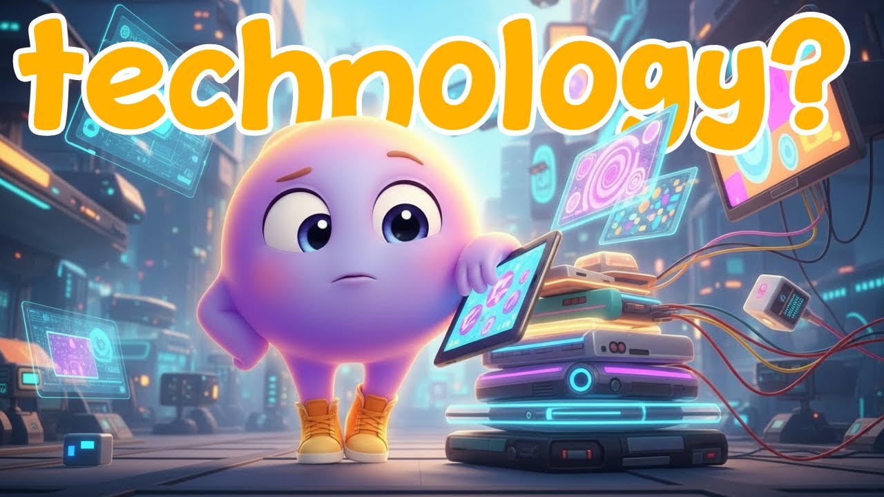 What is Technology For Kids | STEM lesson for Kids | Fun Tech Learning ...