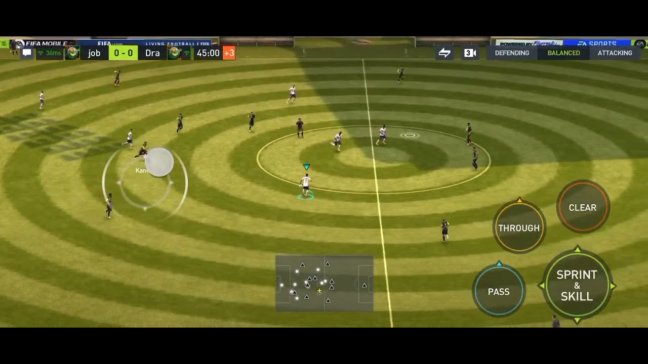 fifa mobile 22 - touch pass bug by dda - YouTube