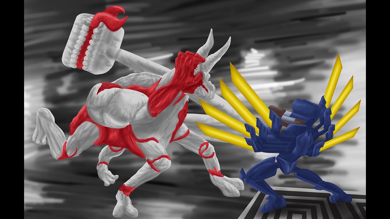 Ultrakill Layer 7 Minotaur Boss Fight - YouTube