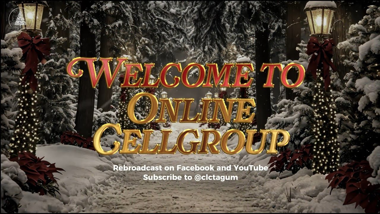 Joy to the World | Welcome to Online Cellgroup | Ptra. Arlene B. Molina ...