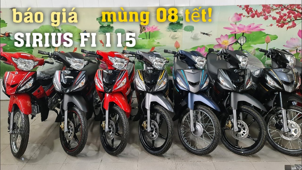 Báo giá Yamaha SIRIUS FI 115 mới nhất mùng 08 tết tại CH Mai Duyên # ...