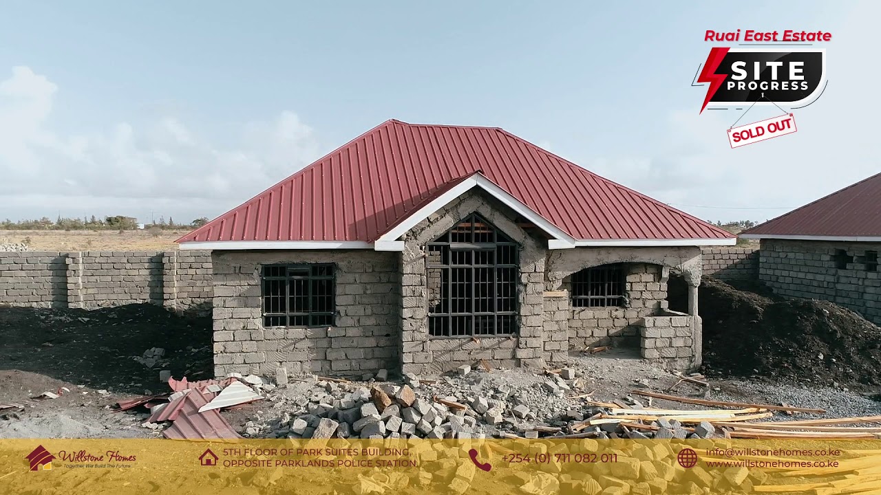 Ruai East Estate Site Progress - YouTube