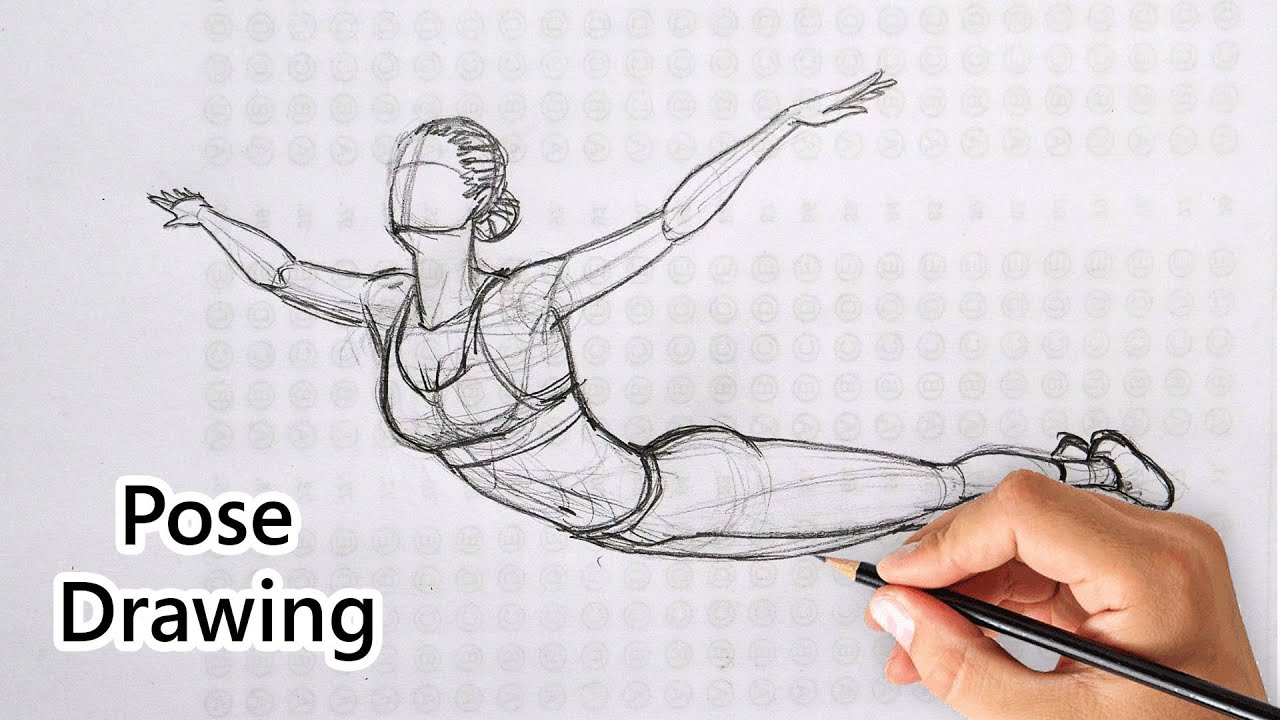 How i Practice Master Pose Drawing in 7 Minutes - YouTube