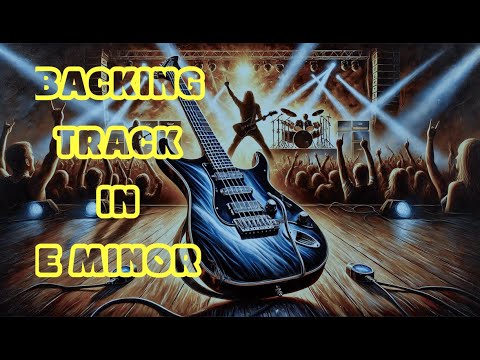 Hard Rock Easy Guitar Backing Track in E pentatonic - YouTube